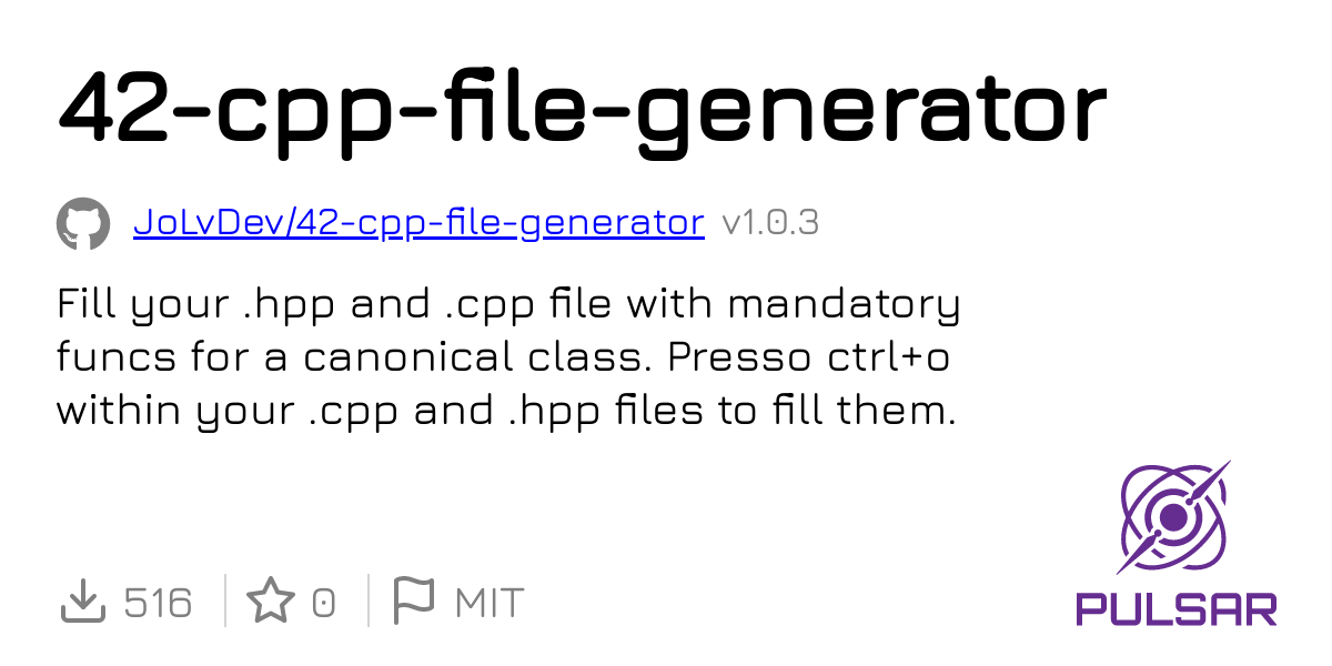 42-cpp-file-generator 42-cpp-file-generator