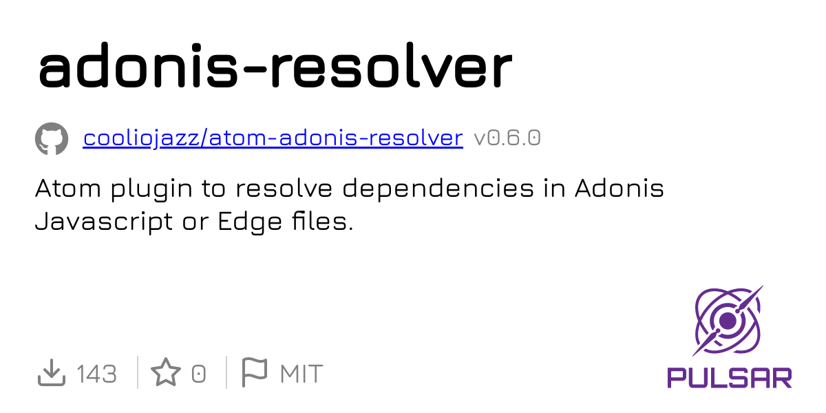 adonis-resolver