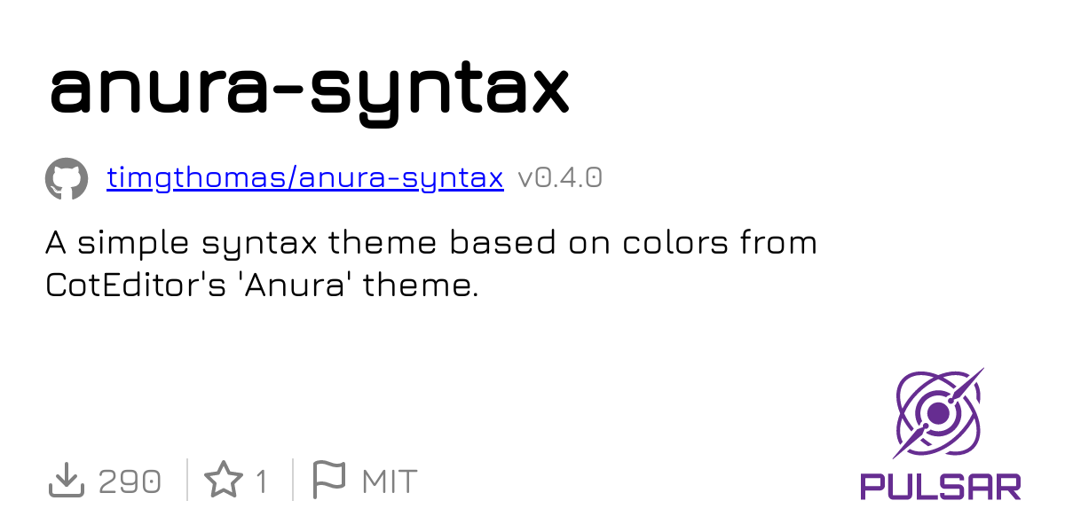 anura-syntax
