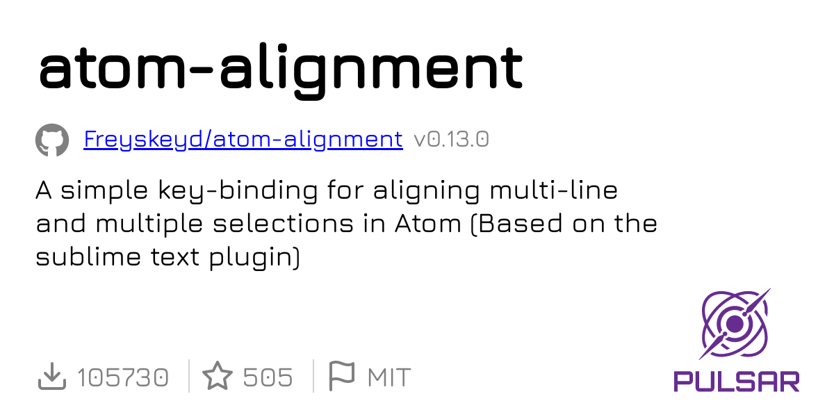atom-alignment