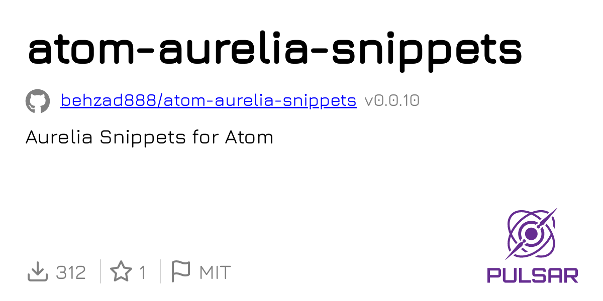 atom-aurelia-snippets
