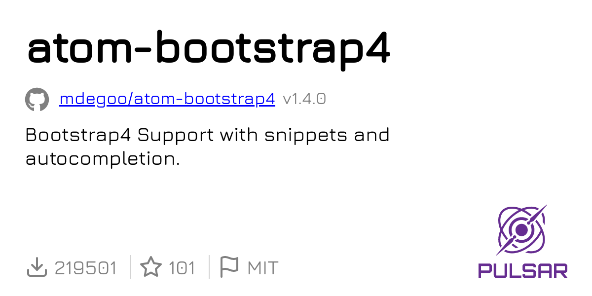 atom-bootstrap4