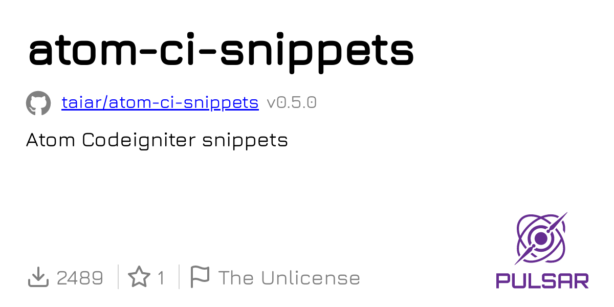 atom-ci-snippets