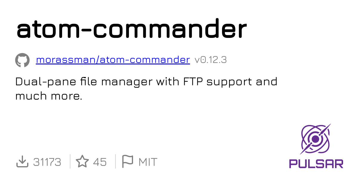 atom-commander