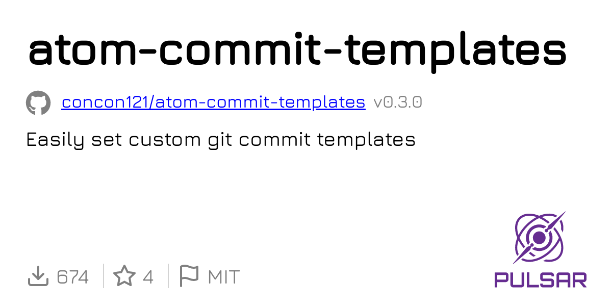 atom-commit-templates