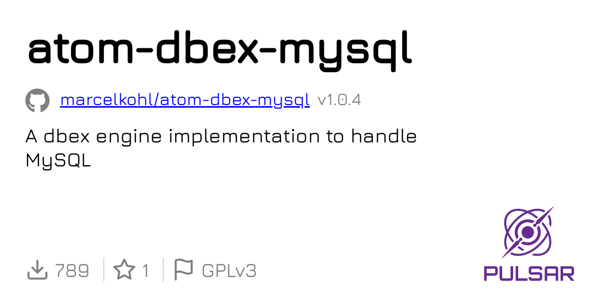 Atom Dbex Mysql 0118