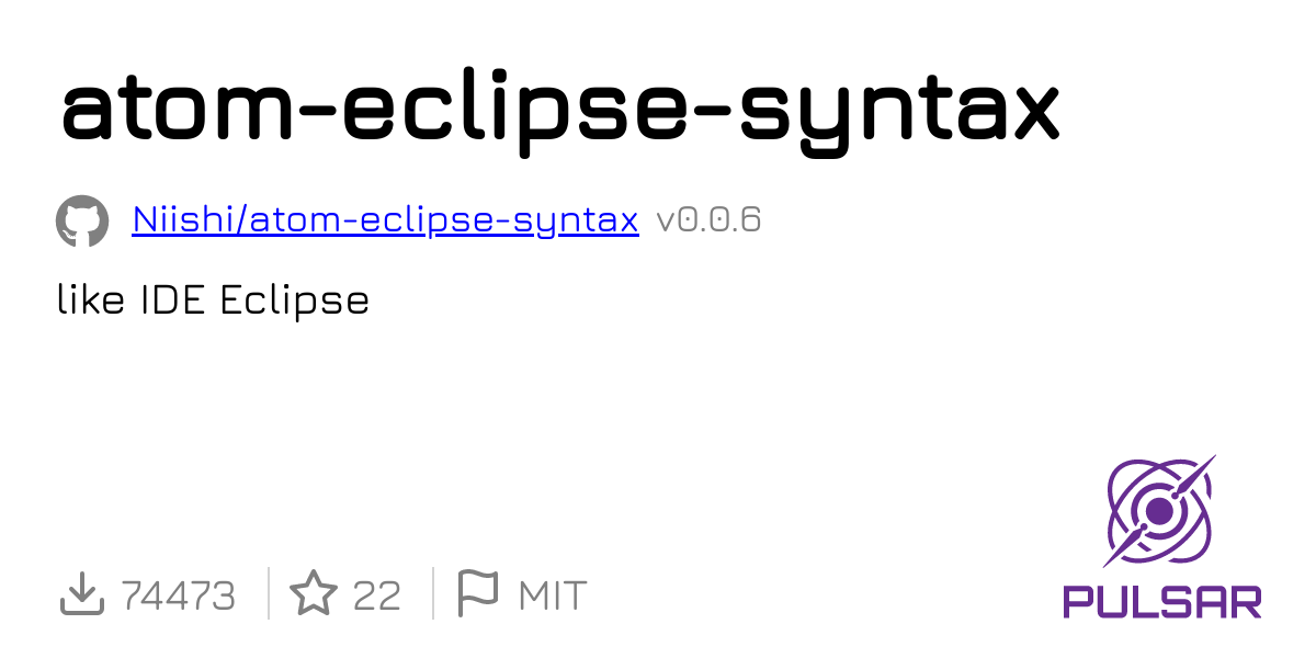 atom-eclipse-syntax