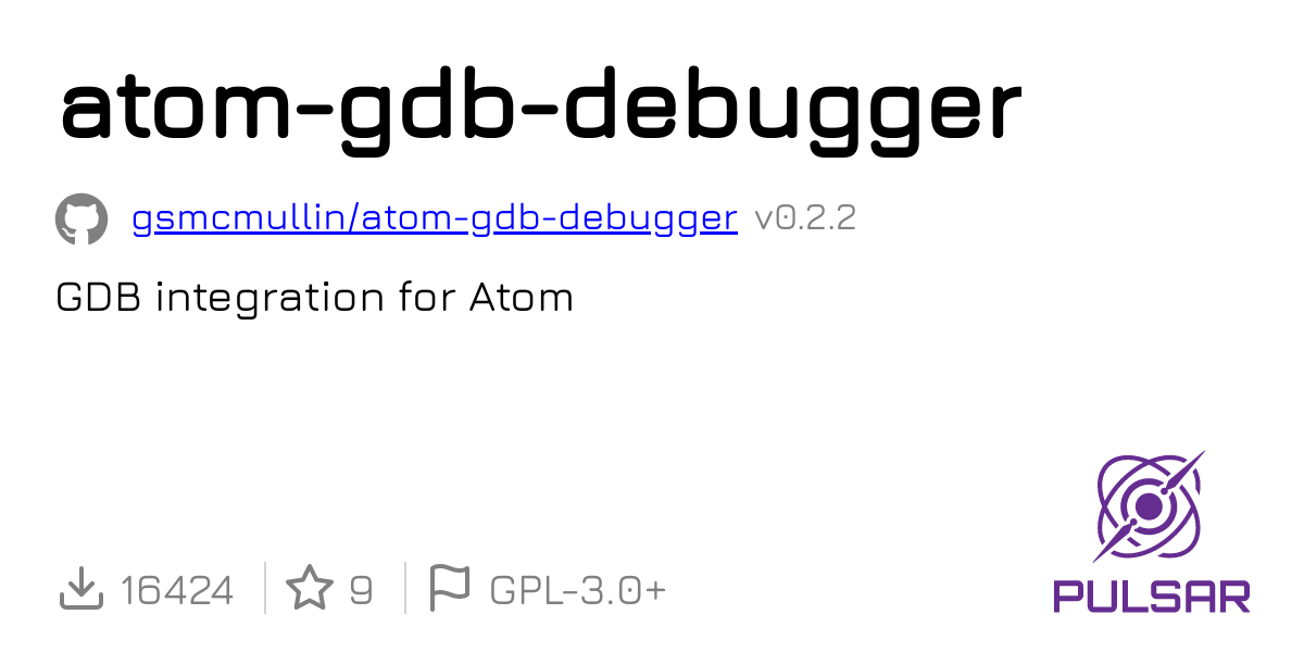 atom-gdb-debugger atom-gdb-debugger