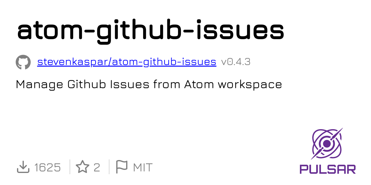 atom-github-issues