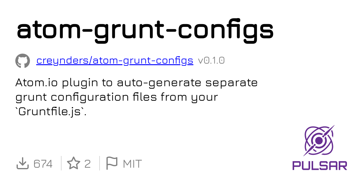 atom-grunt-configs atom-grunt-configs