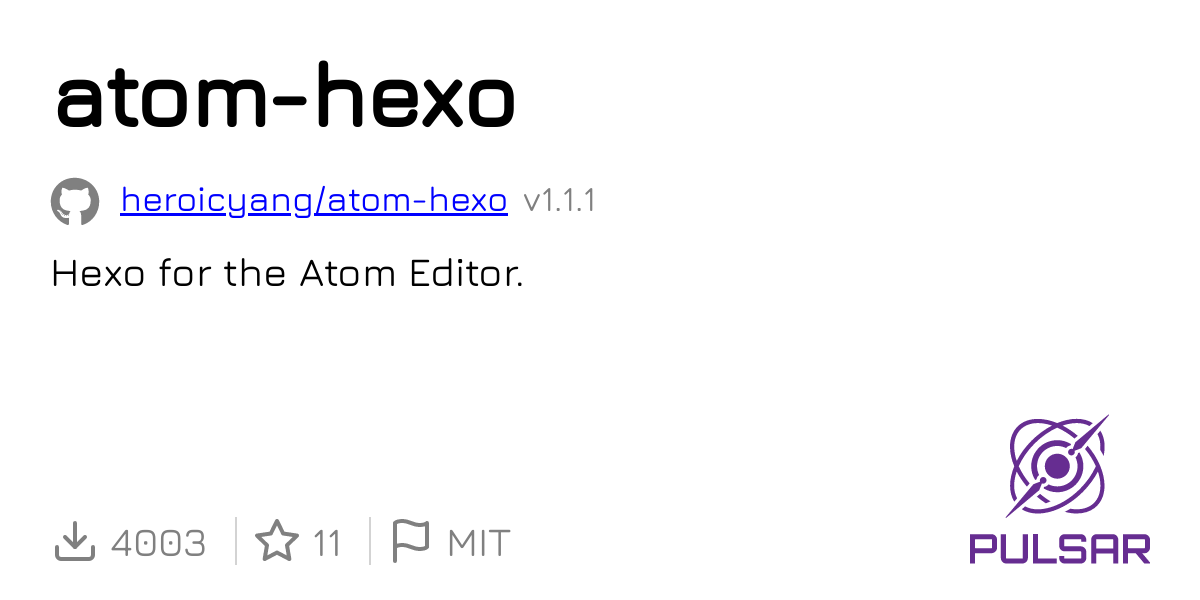 atom-hexo
