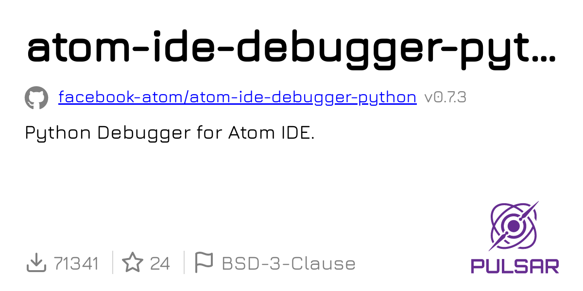 atom-ide-debugger-python atom-ide-debugger-python