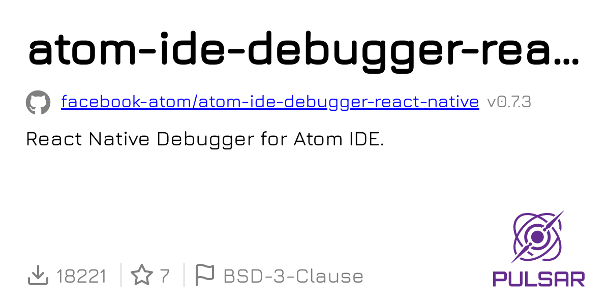 atom-ide-debugger-react-native atom-ide-debugger-react-native