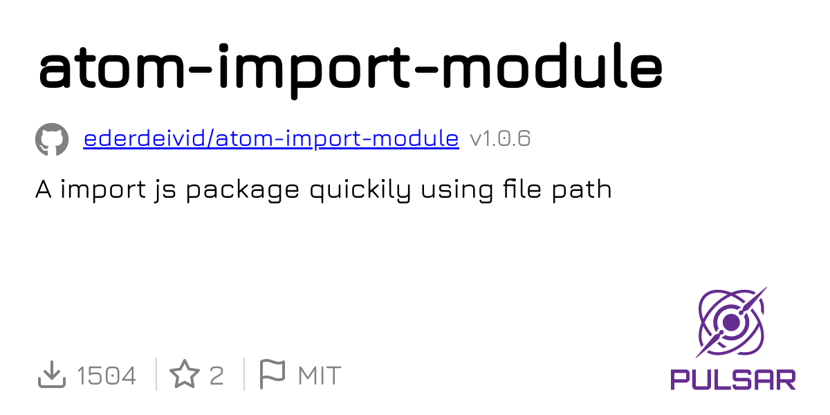 atom-import-module