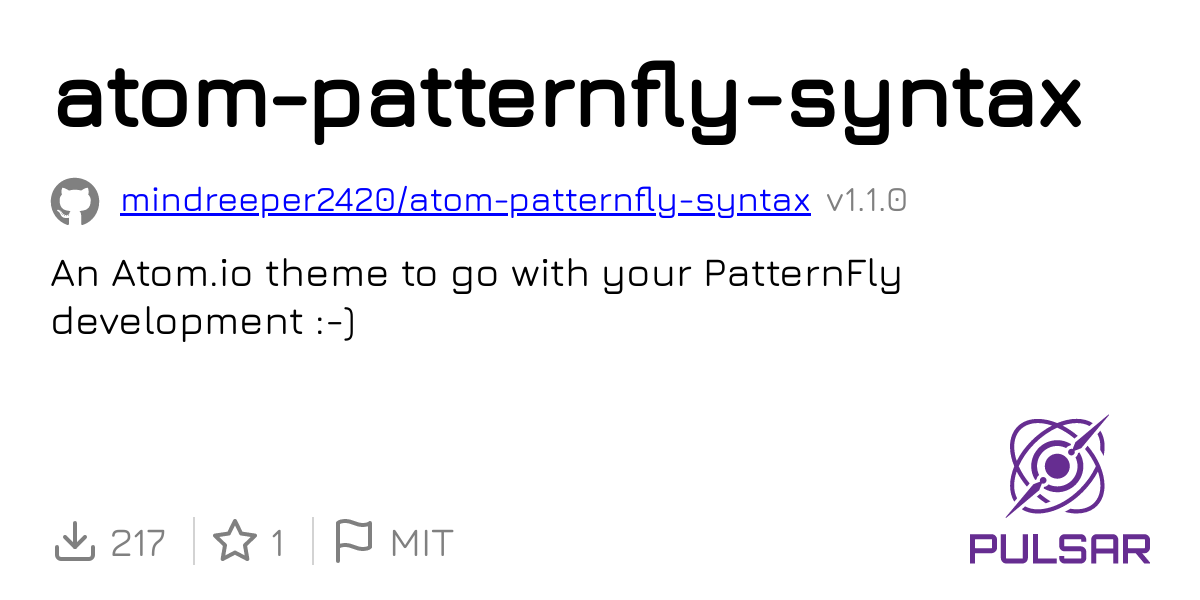 atom-patternfly-syntax