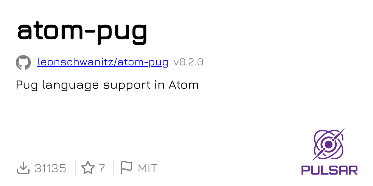 atom-pug