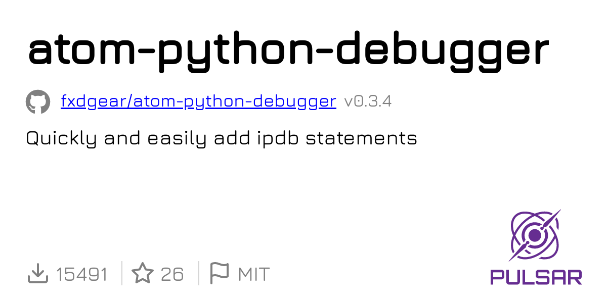 atom-python-debugger atom-python-debugger
