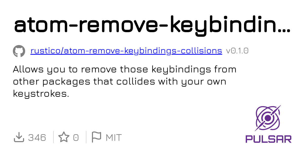 atom-remove-keybindings-collisions