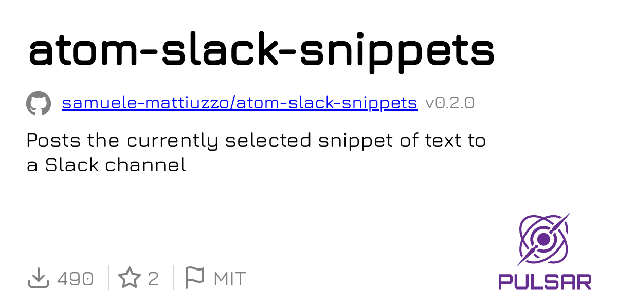 atom-slack-snippets