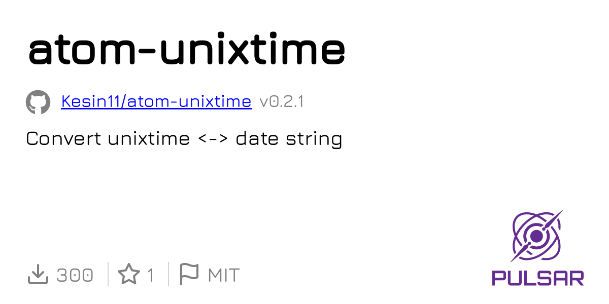 atom-unixtime