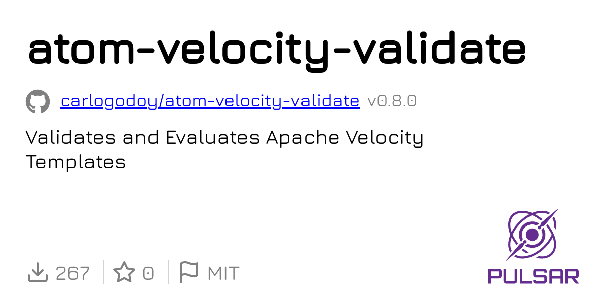 atom-velocity-validate