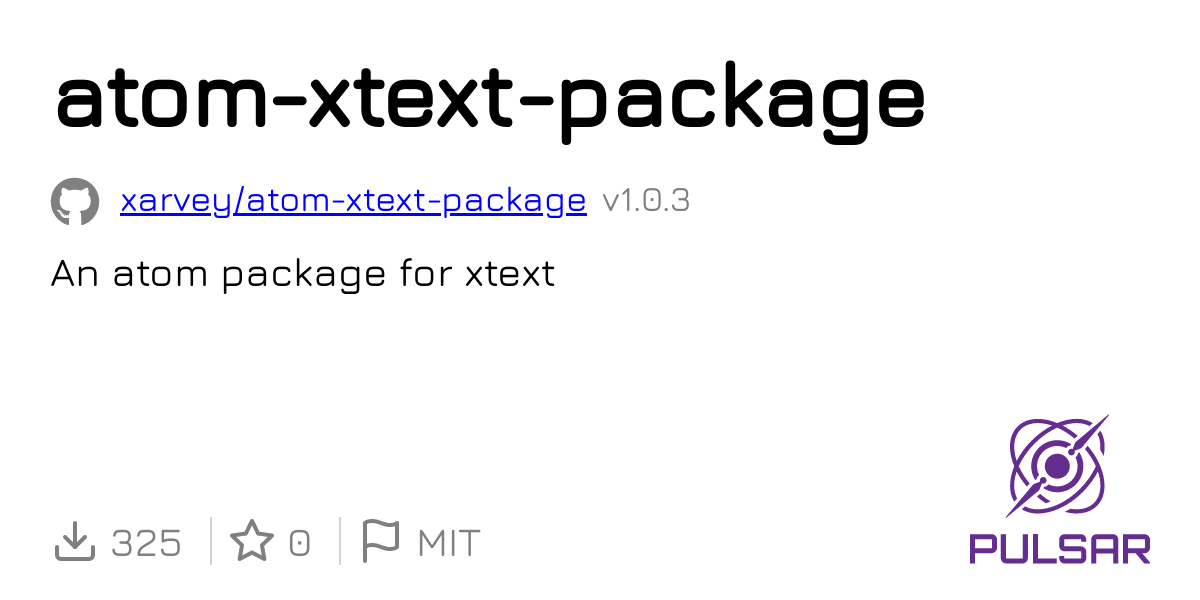 atom-xtext-package atom-xtext-package