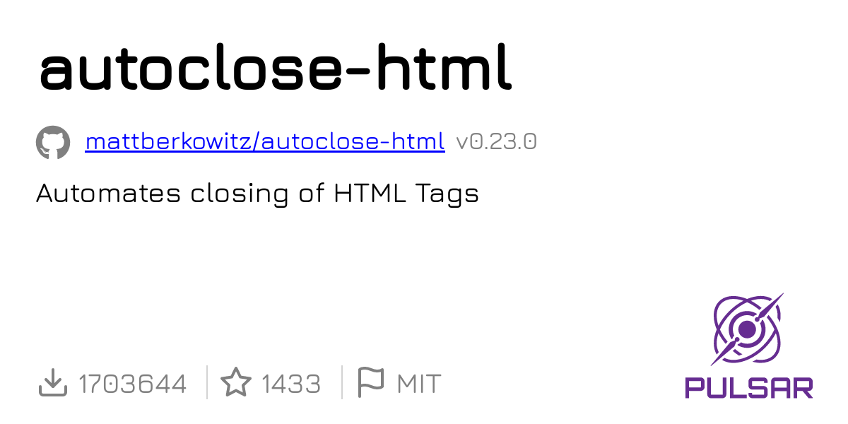 autoclose-html