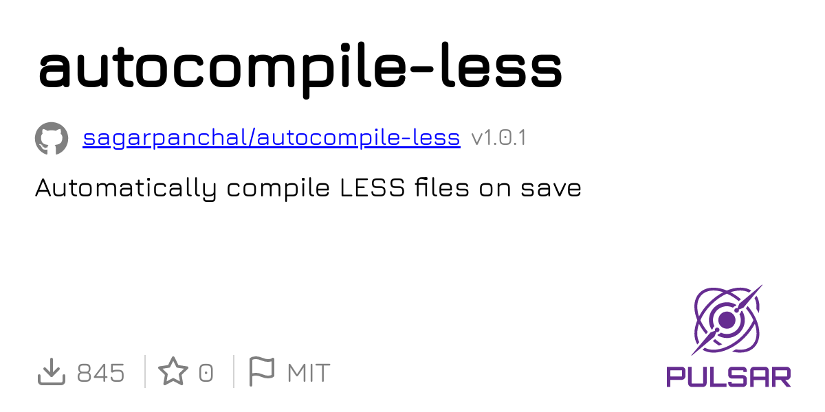 Autocompile Less
