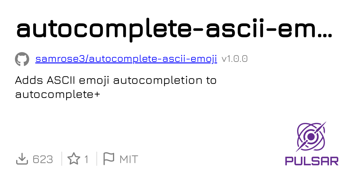 autocomplete-ascii-emoji