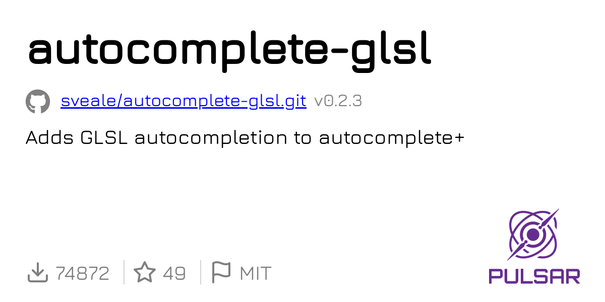 autocomplete-glsl