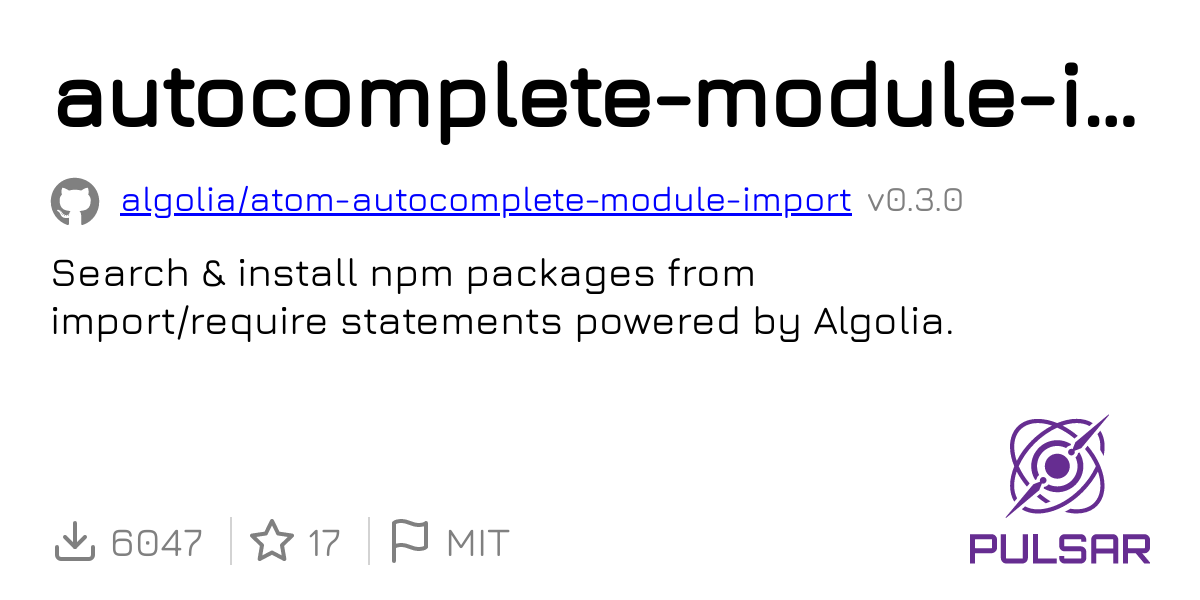 autocomplete-module-import autocomplete-module-import