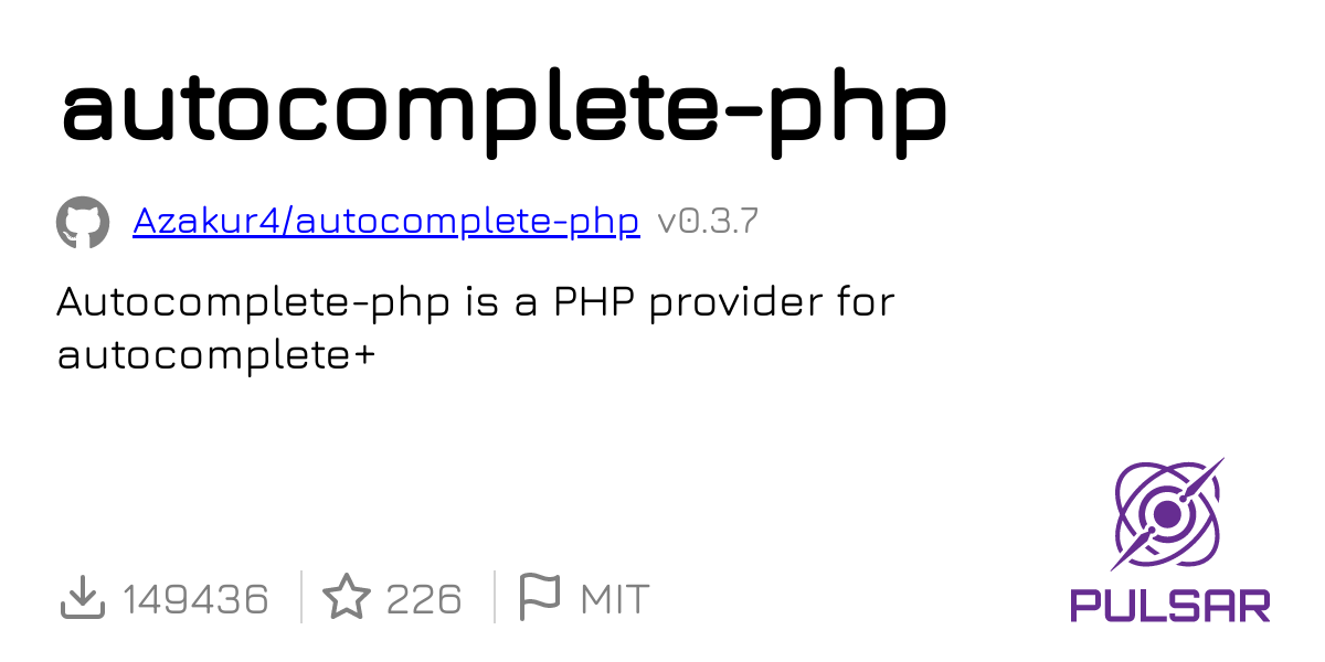 autocomplete-php autocomplete-php