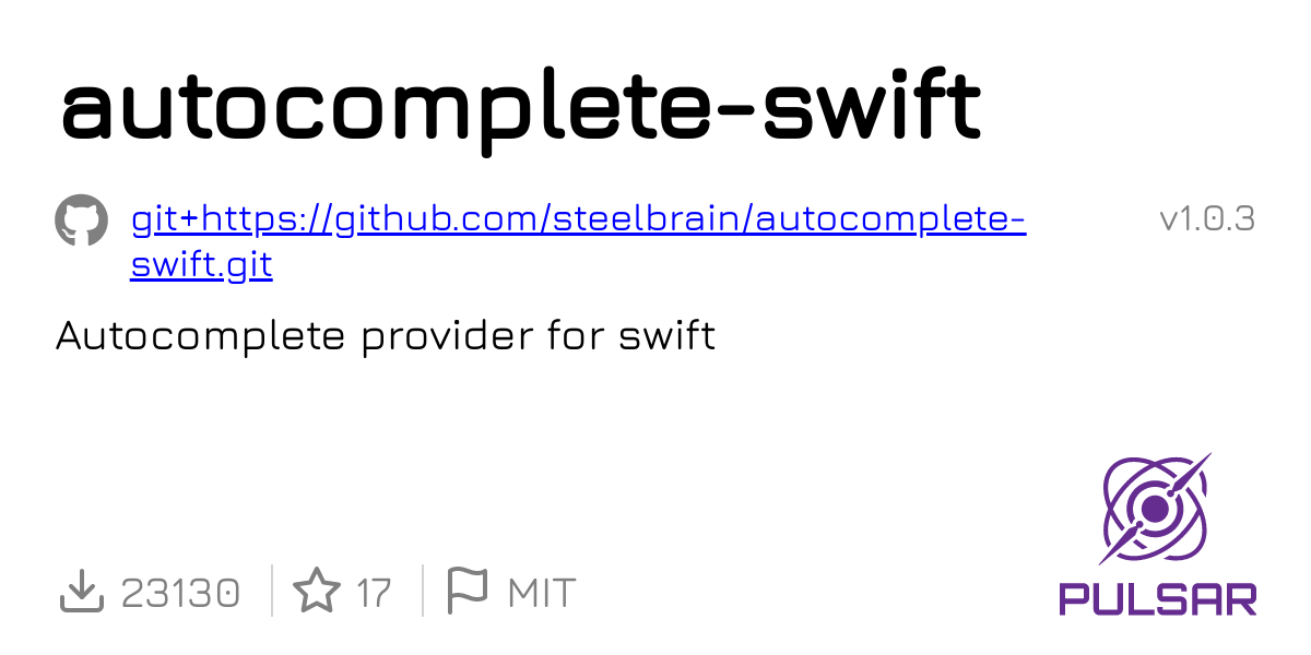 autocomplete-swift autocomplete-swift