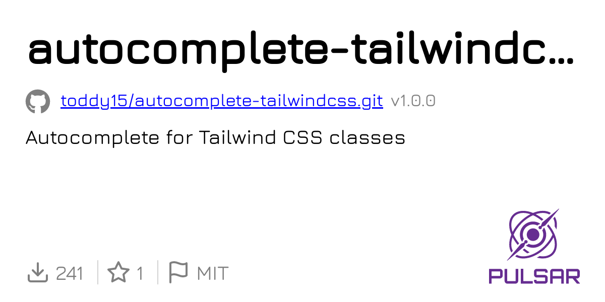 autocomplete-tailwindcss autocomplete-tailwindcss