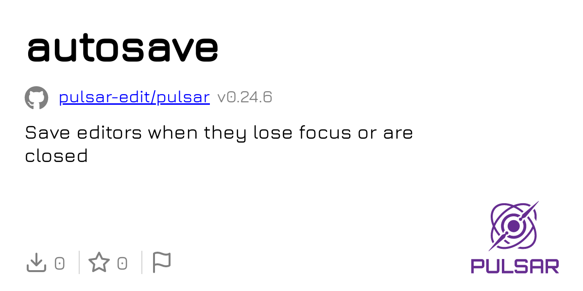 autosave autosave