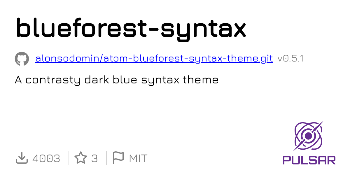blueforest-syntax