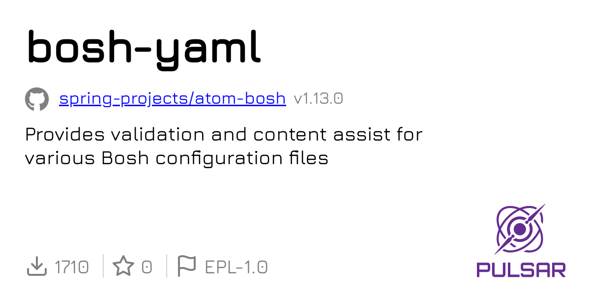 bosh-yaml