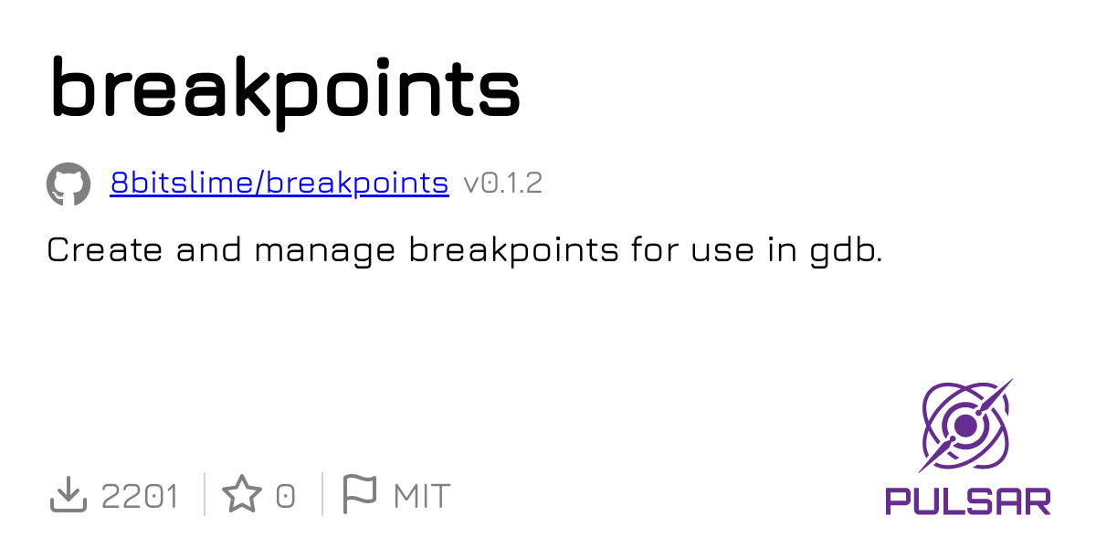 breakpoints breakpoints