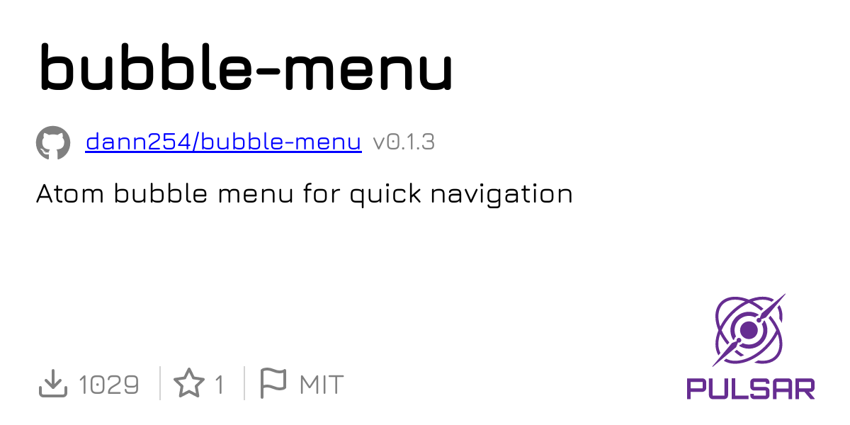 bubble-menu