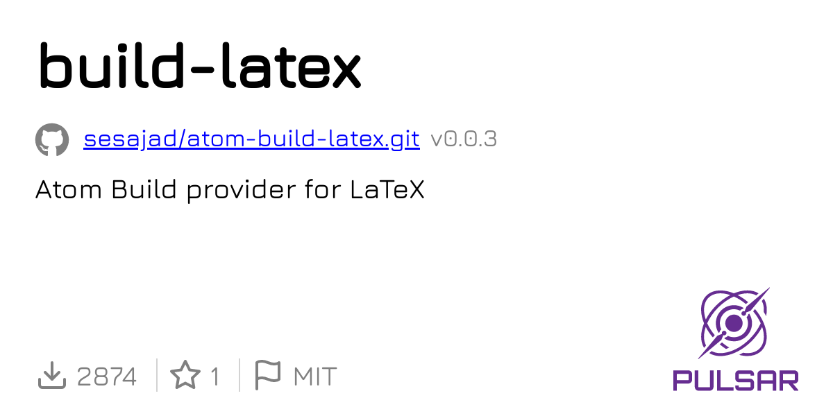 Build Latex 