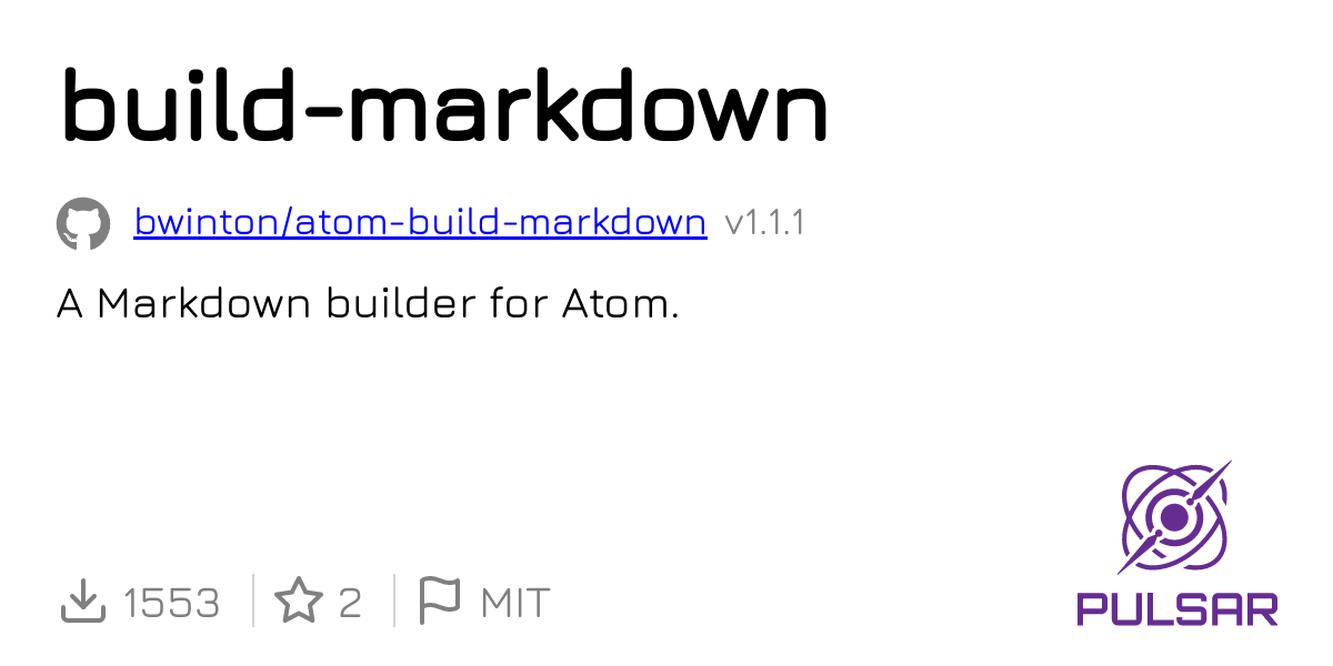 build-markdown build-markdown