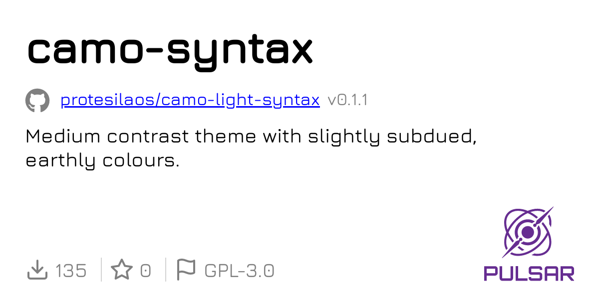 camo-syntax