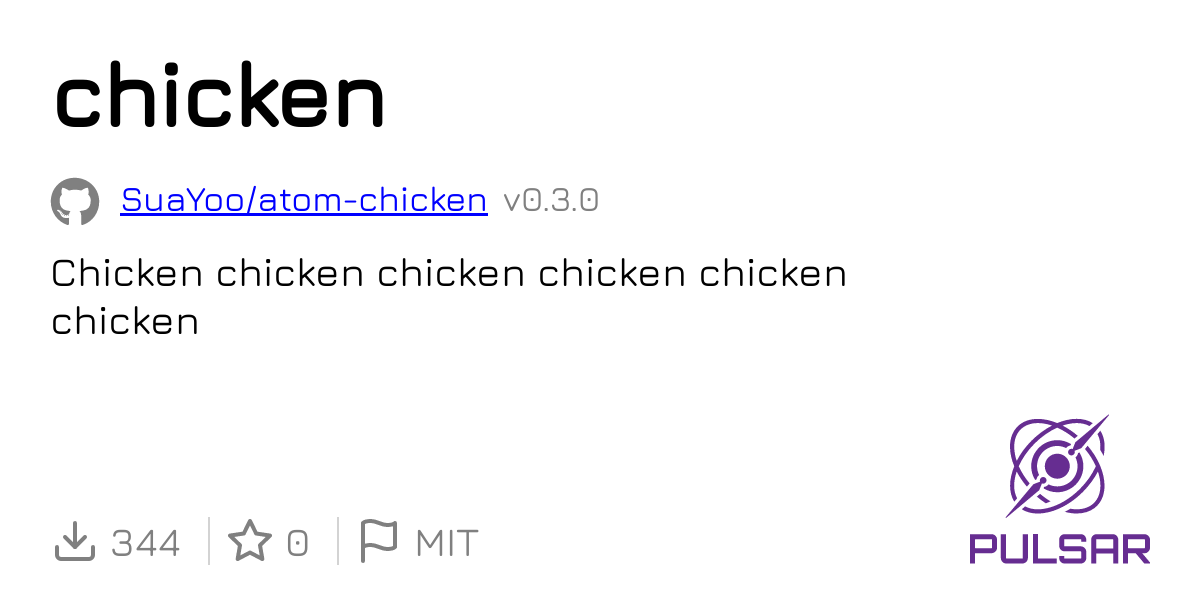 chicken