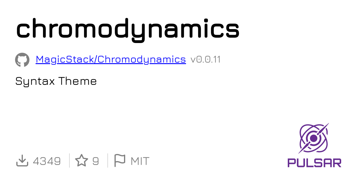 chromodynamics
