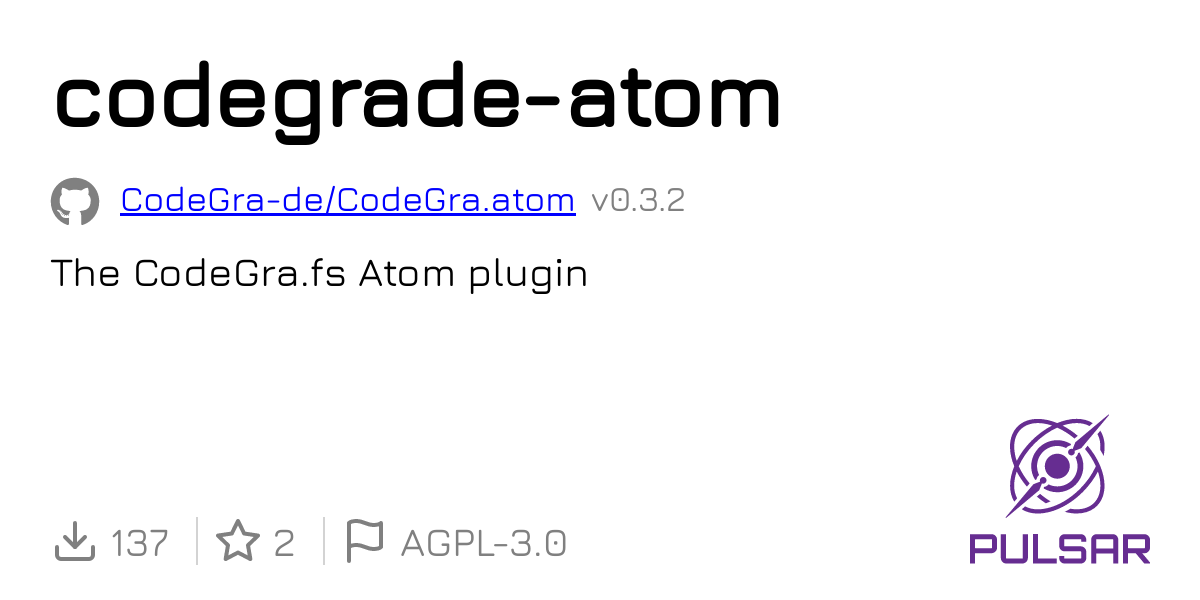 codegrade-atom