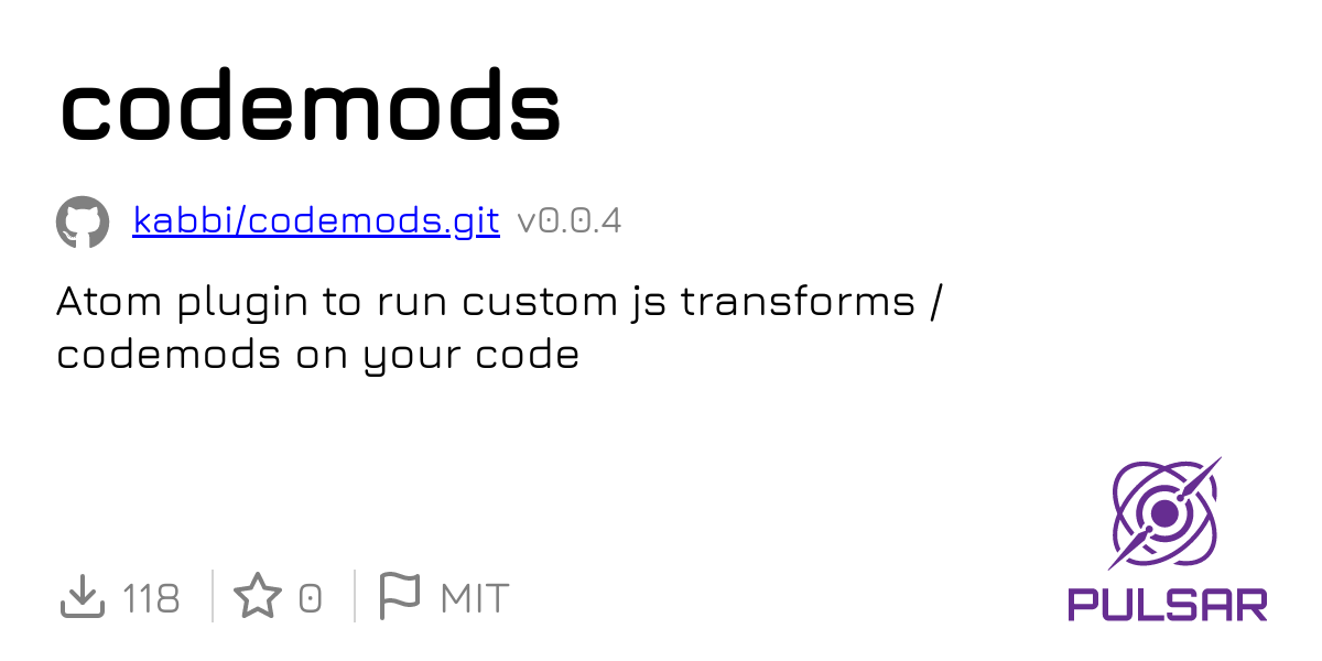 codemods codemods