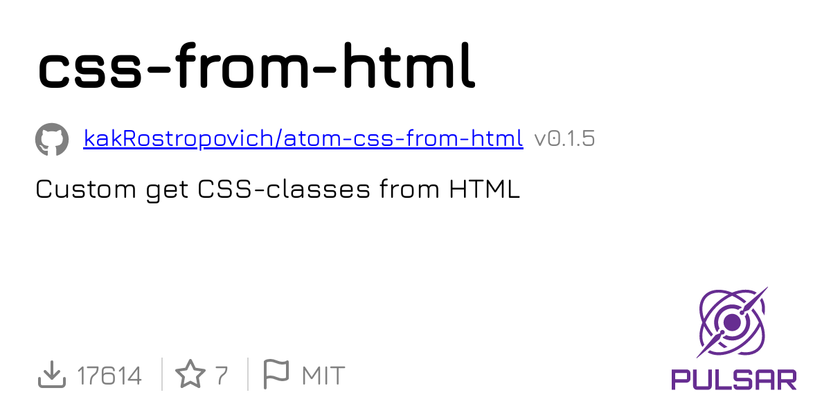 css-from-html css-from-html