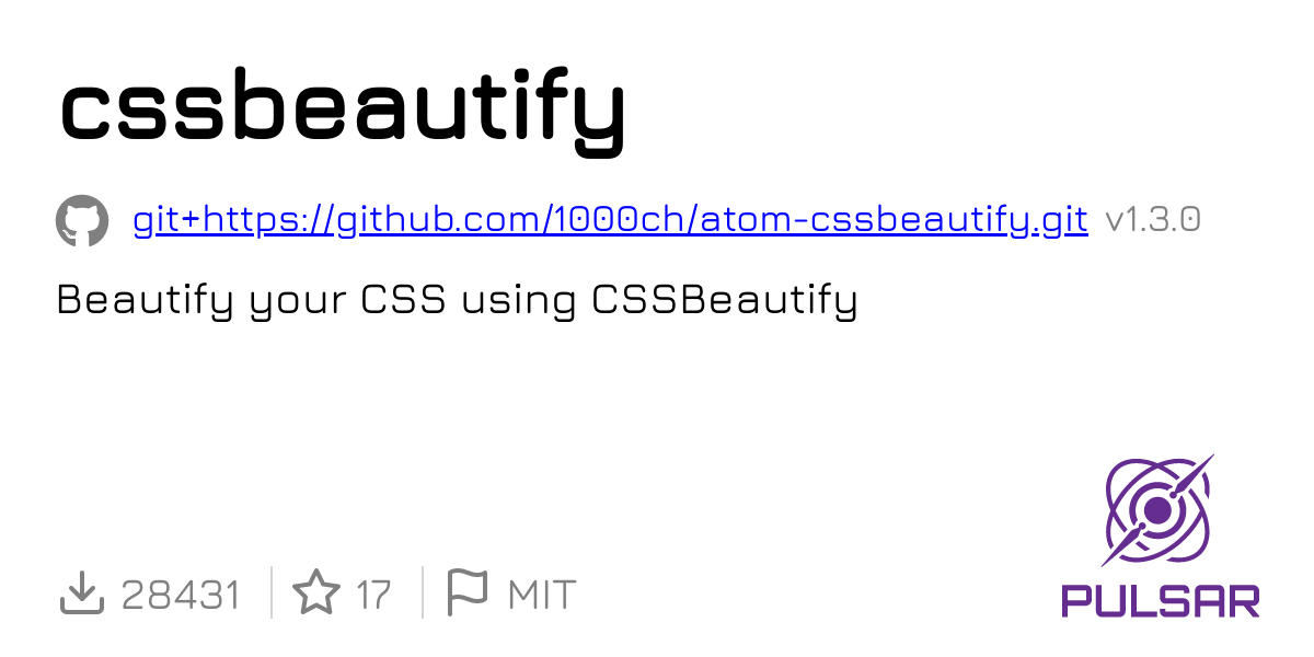 cssbeautify