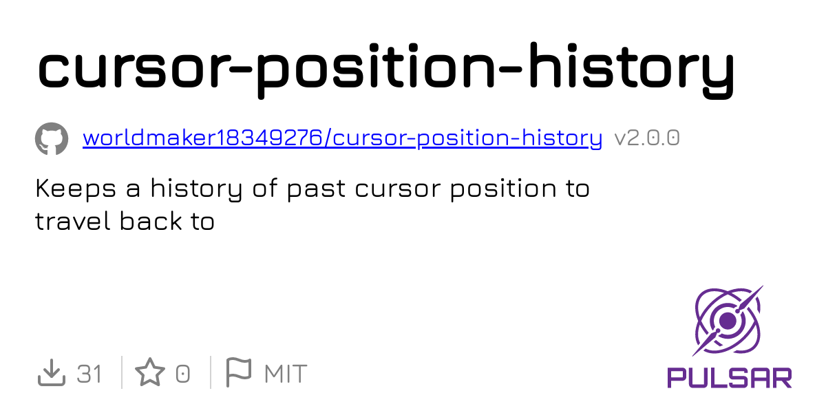 cursor-position-history