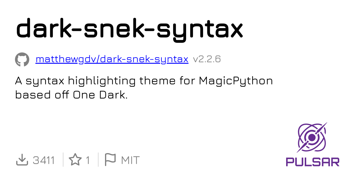 dark-snek-syntax